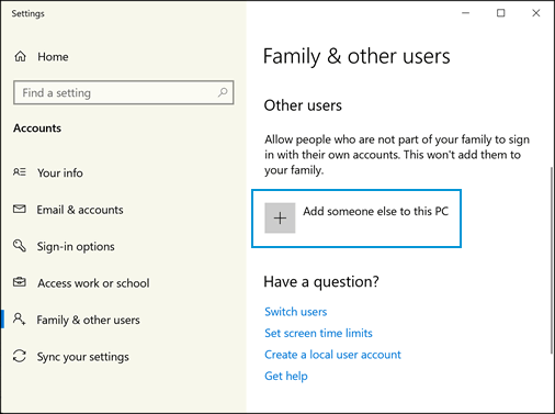 HP PCs - Managing user accounts and logins in Windows 10 | HP® Customer ...