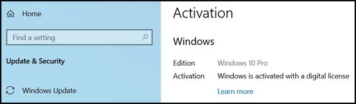 HP PCs - Windows 10 product activation | HP® Support