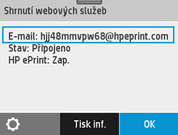 Tiskárny HP – Tisk pomocí služby HP ePrint | Podpora HP®