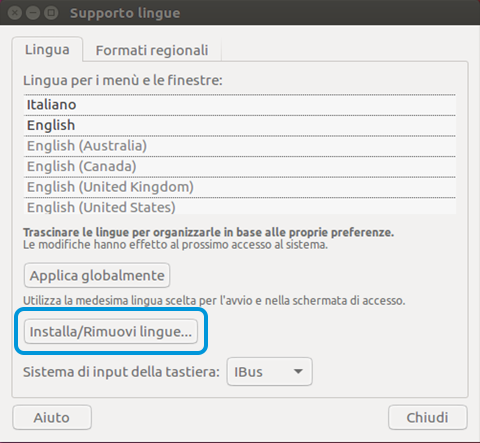 PC HP - Modifica della lingua e del layout di tastiera (Ubuntu ...
