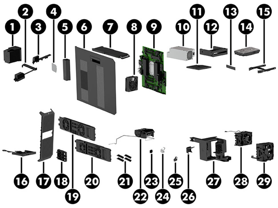 Illustrated parts catalog | HP® Support