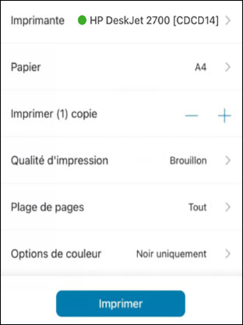 Guide des paramètres d'impression HP | Assistance HP®