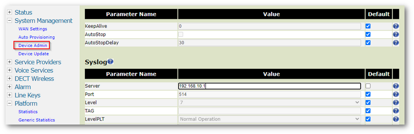 How to Collect Rove DECT IP Phone Logs Using Syslog. | HP® Customer Support