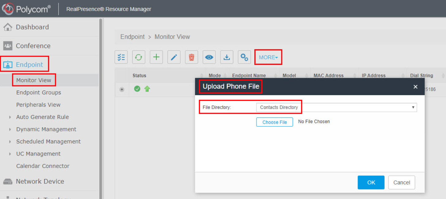 How to configure speed dials on phones via RealPresence Resource ...