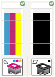 Impresoras HP DeskJet 2800, 4200 y 4900 - La tinta negra o de color no se imprime y otros ...
