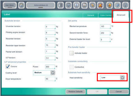 Setting ILP heat sensitivity | HP® Customer Support