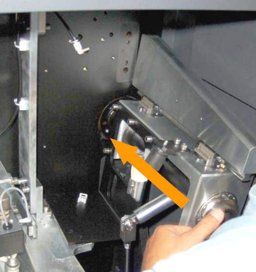 Installing theinternal packer arm assembly | HP® Customer Support