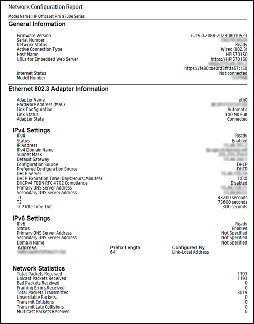 HP OfficeJet Pro 9730 Printers - Printing self-test pages | HP® Support