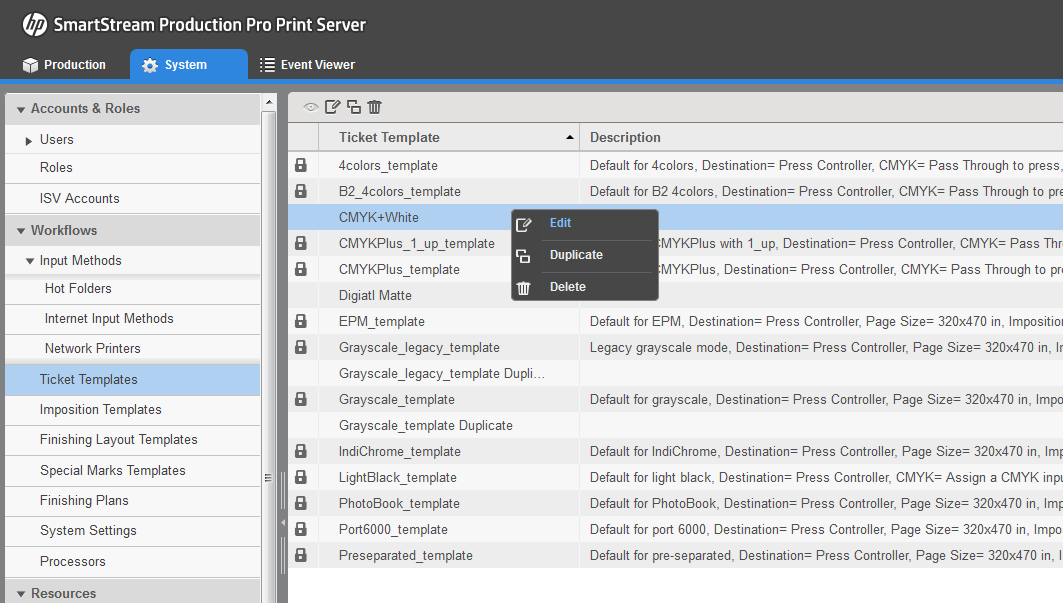 Configuring Production Pro Print Server 6.2 | HP® Customer Support