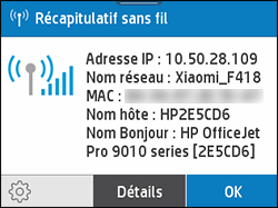 Utilisation du serveur Web intégré (EWS) de l'imprimante HP ...