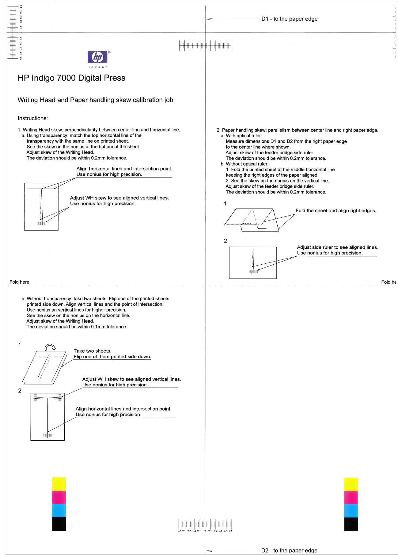 Skew adjustment | HP® Customer Support