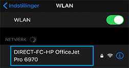 HP-printeropsætning (Wi-Fi Direct) | HP®-support