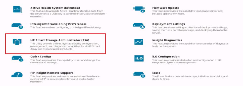 Erasing the HP ML350 Smart Array P840 configuration | HP® Customer Support