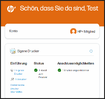 Erstellen und Verwalten eines HP Kontos | HP® Support