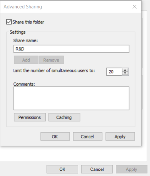 Configure a network folder | HP® Support