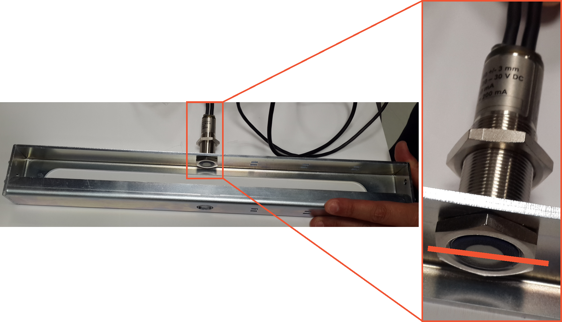 Installing the sensor | Soporte HP®