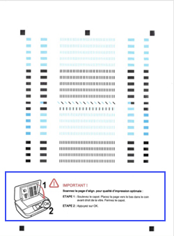 Impression d'une page d'alignement sur une imprimante HP | Assistance clientèle HP®