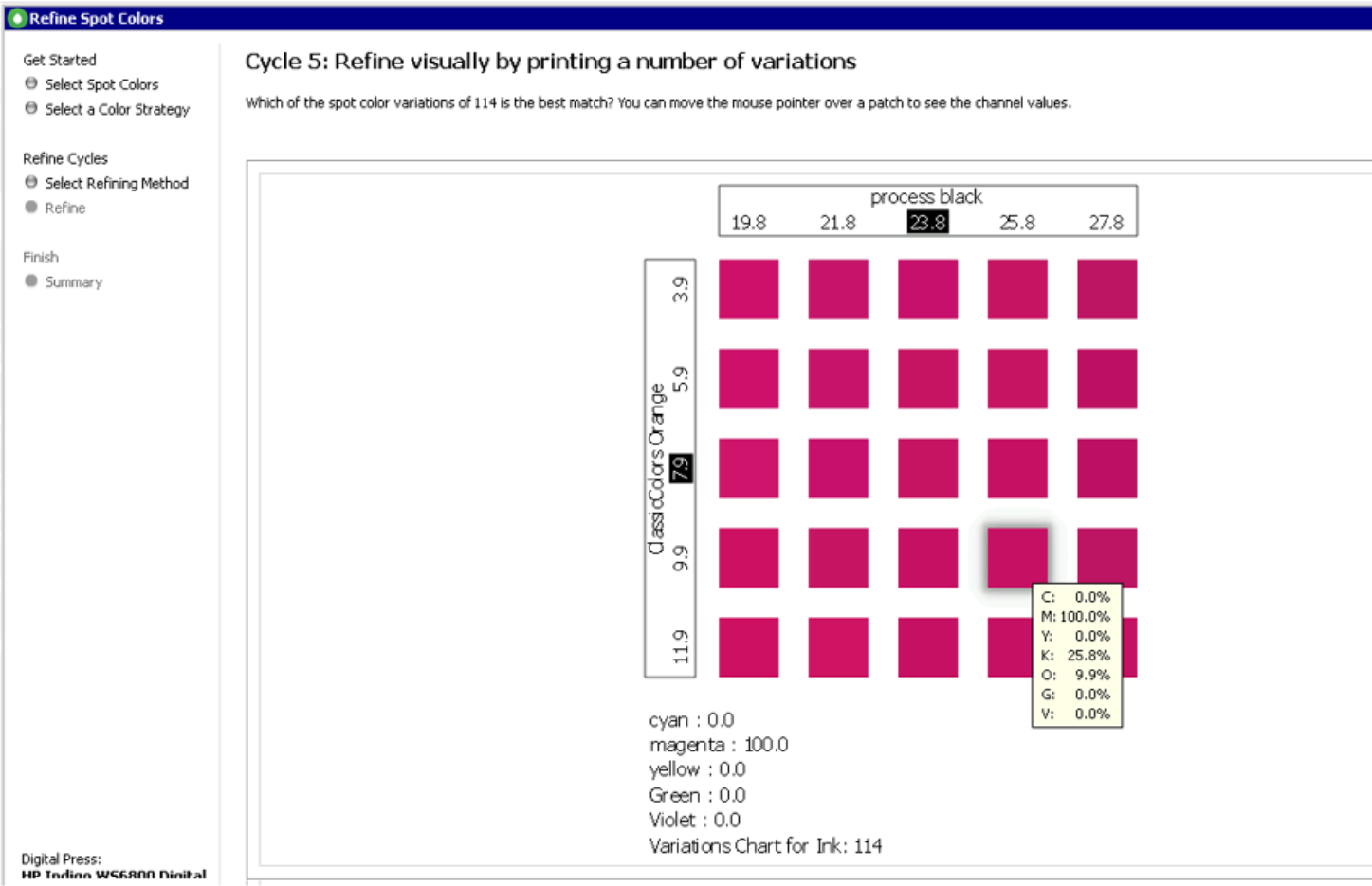 Color profiling and refinement (PSP) | HP® Customer Support
