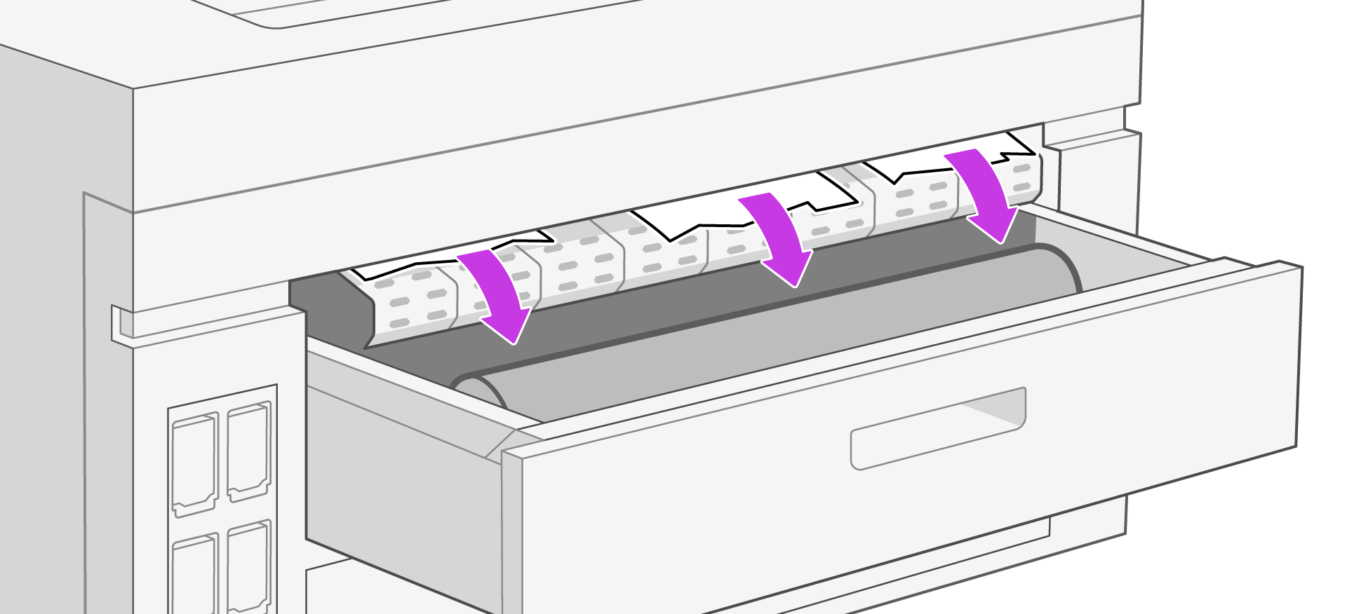 Paper Jam - HP DesignJet XL 3800 Multifunction Printer Series | HP® Support