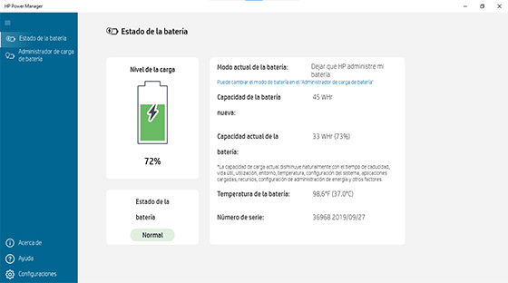Equipos notebook HP para uso empresarial - HP Power Manager | Soporte HP®