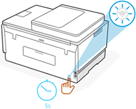 Restore Wi-Fi setup mode on your HP printer | HP® Support