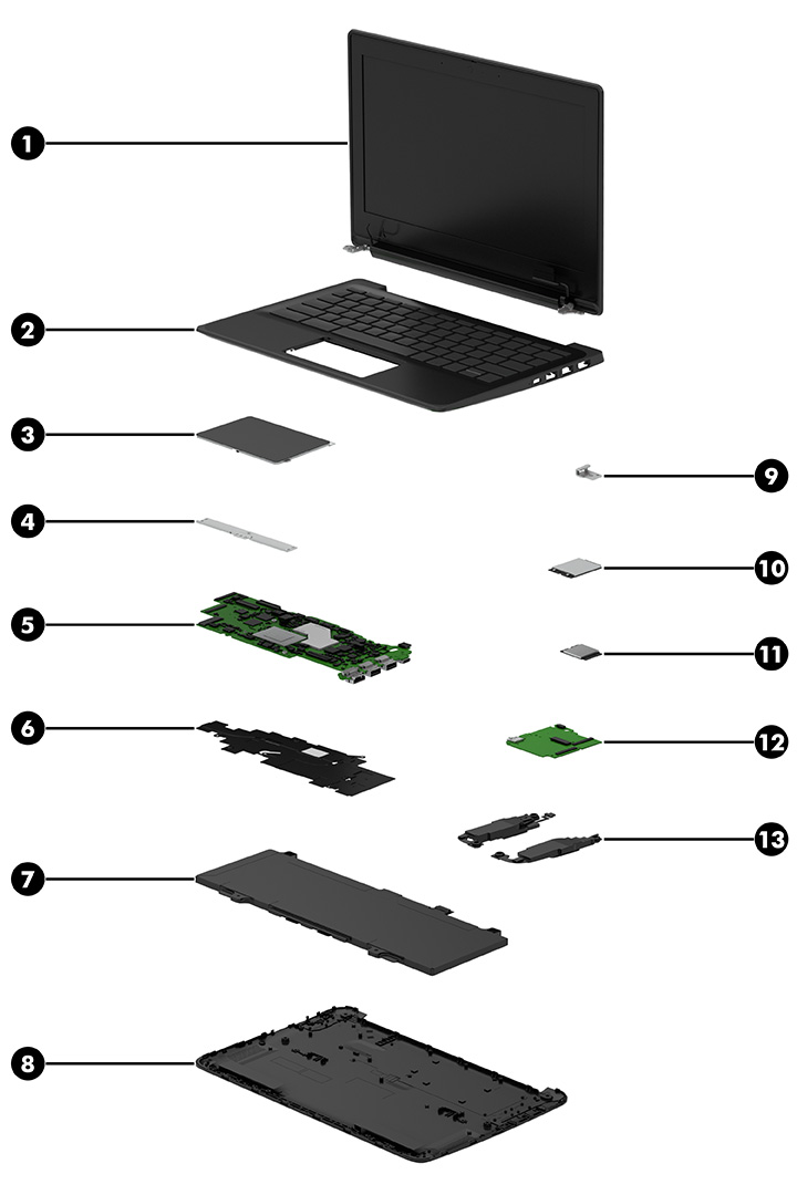 Illustrated parts catalog | HP® Support