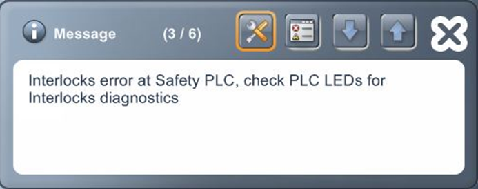 Diagnosing the PLC interlocks | HP® Customer Support