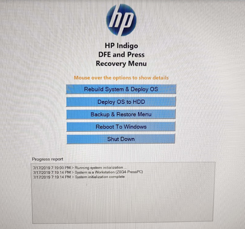 Appendix 8 – Backing up the computersystem | HP® Customer Support