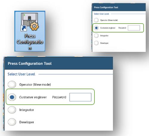 Appendix 4 – Restoring the press configuration | HP® Customer Support