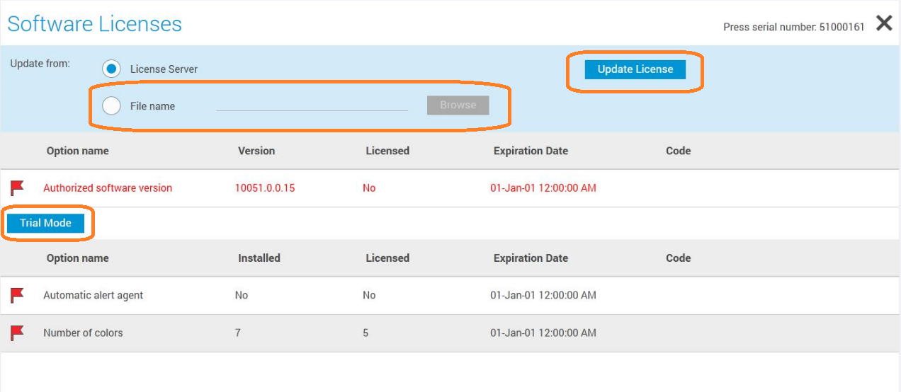 Update License | HP® Customer Support