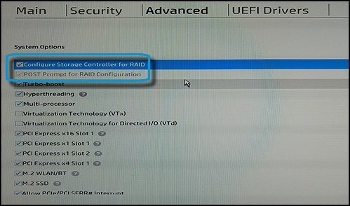 HP EliteDesk and ProDesk PCs - Configuring RAID 1 with SATA RAID ...