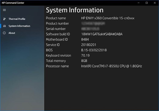 Hp Envy Spectre 노트북 Pc Hp Command Center Windows 11 10 Hp® 지원