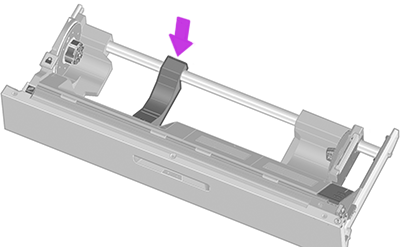 Loading Roll - HP DesignJet XL 3800 Multifunction Printer Series | HP ...