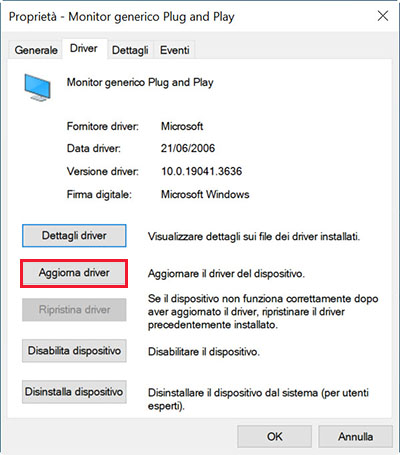 Monitor HP - Aggiornamento del driver del monitor | Assistenza HP®