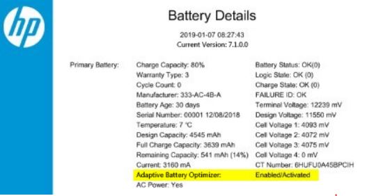 HP Gaming Notebook PCs - Using Adaptive Battery Optimizer | HP® Support