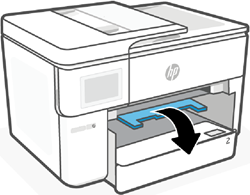 HP OfficeJet Pro 9730 Drucker – Fehlermeldung „Papierstau“ | HP® Support