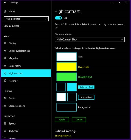 HP PCs - Accessibility options (Windows 10) | HP® Support