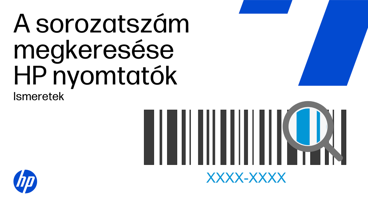 HP számítógépek, nyomtatók és tartozékok termék- és sorozatszámának ...