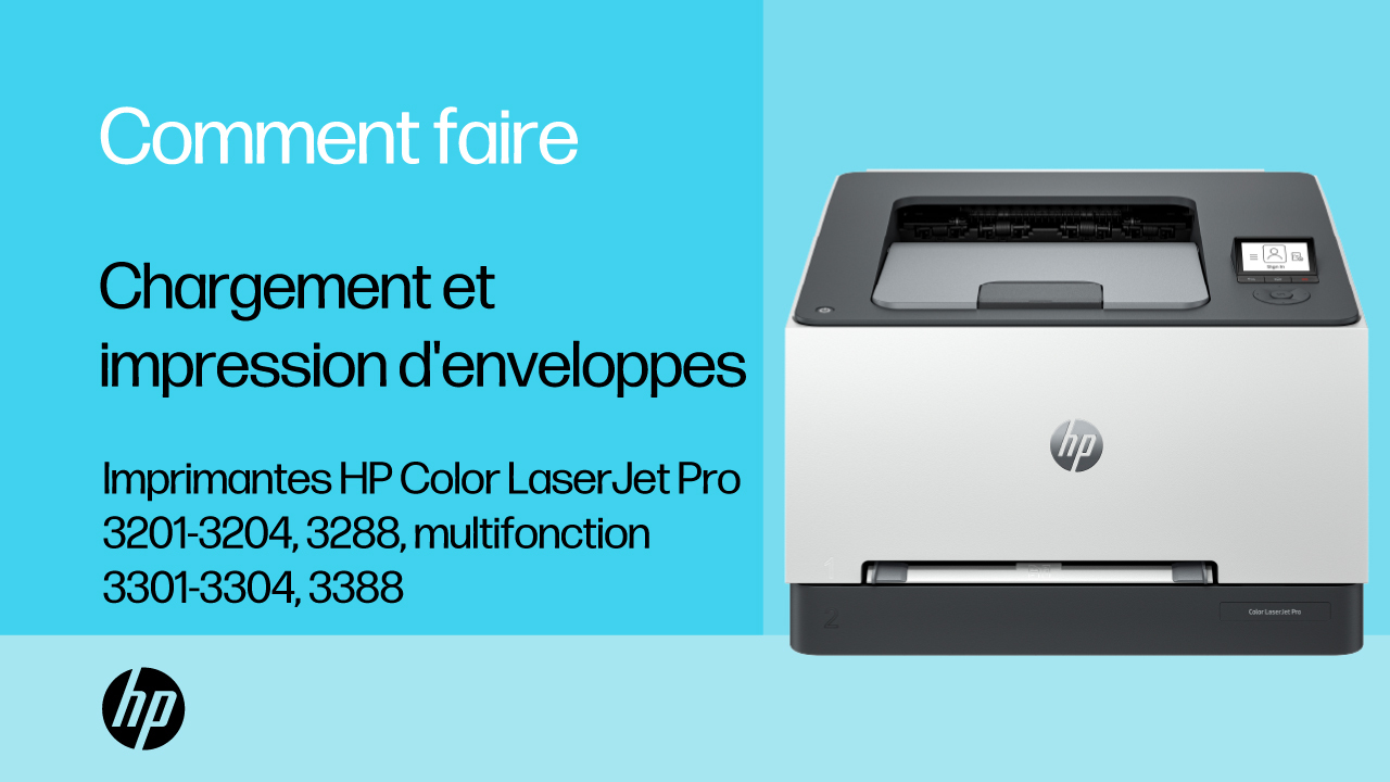 Imprimante multifonction HP Color LaserJet Pro 3303fdw Installation ...