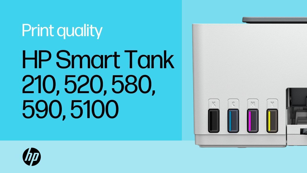 HP Smart Tank 210 and 500 series printers - Color or black ink not ...