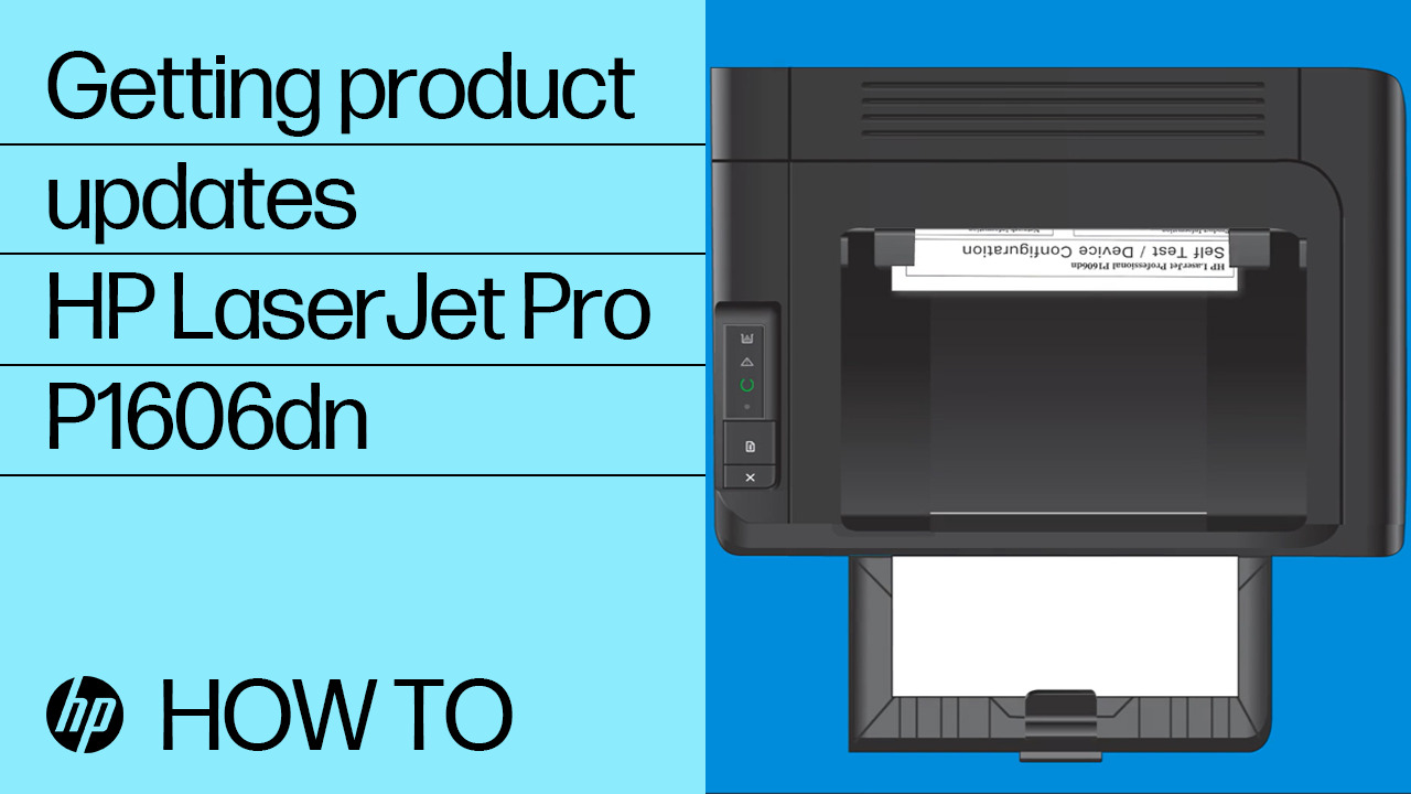 HP LaserJet Pro P1606dn Printer Software and Driver Downloads | HP® Support