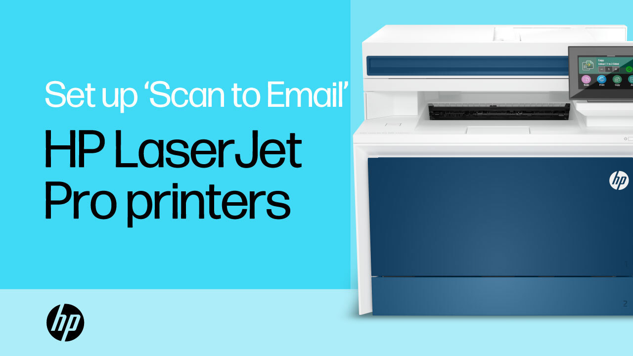 HP Color LaserJet Pro MFP 4301, 4302, 4303 - Set up and Scan to Email | HP® Support