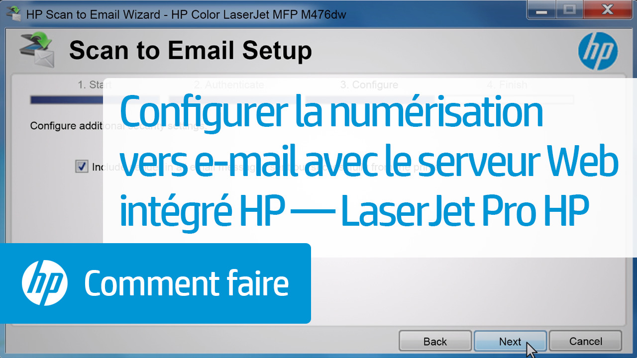 Imprimante multifonctions HP LaserJet Pro - Comment configurer et ...