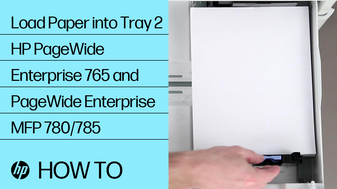 HP PageWide - Videos on how to clear jams, install cartridges, load ...