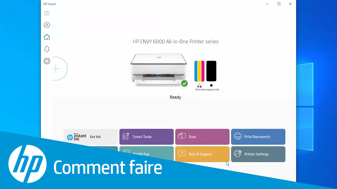 Gamme d'imprimantes tout-en-un HP ENVY 6000 Installation | Assistance HP®
