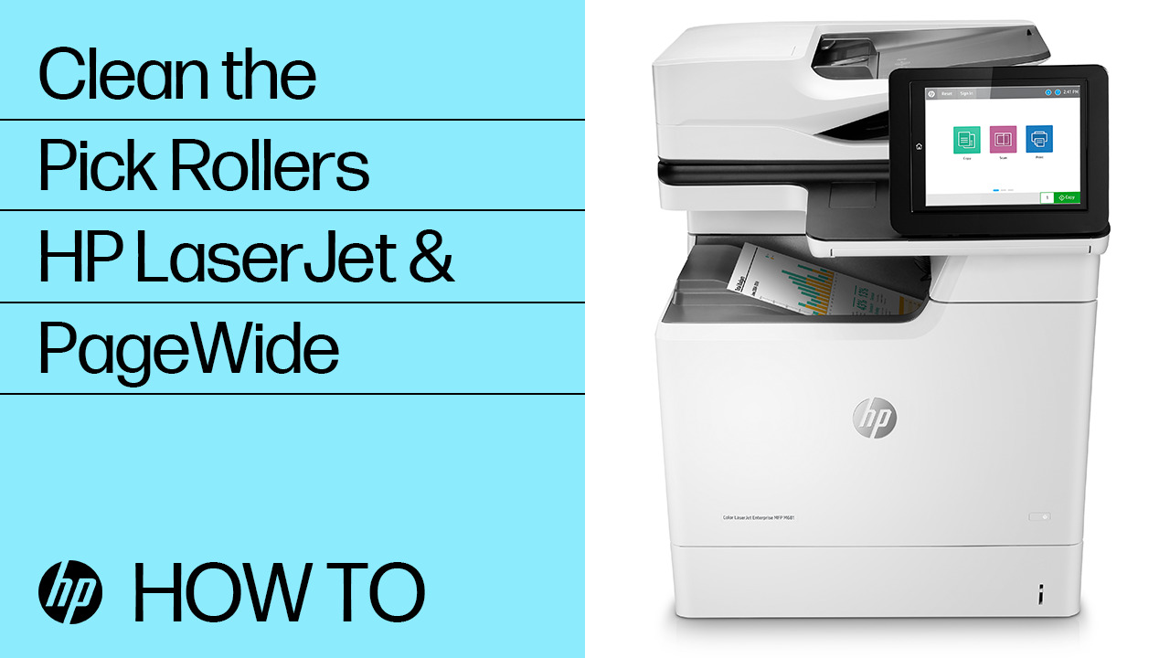 HP LaserJet, HP PageWide Enterprise - Printer does not pick up paper or ...