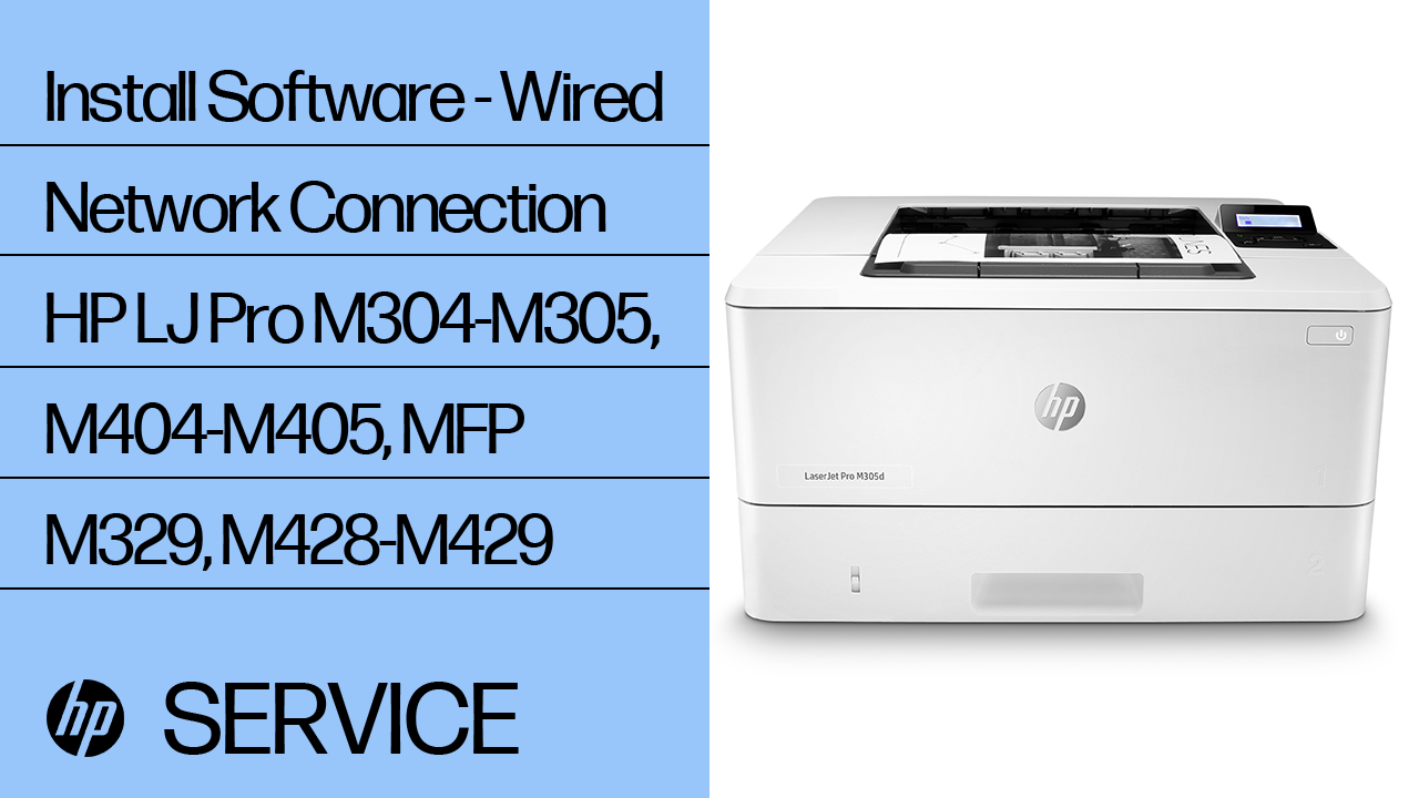 HP LaserJet Pro MFP M329 Printer series Setup | HP® Support