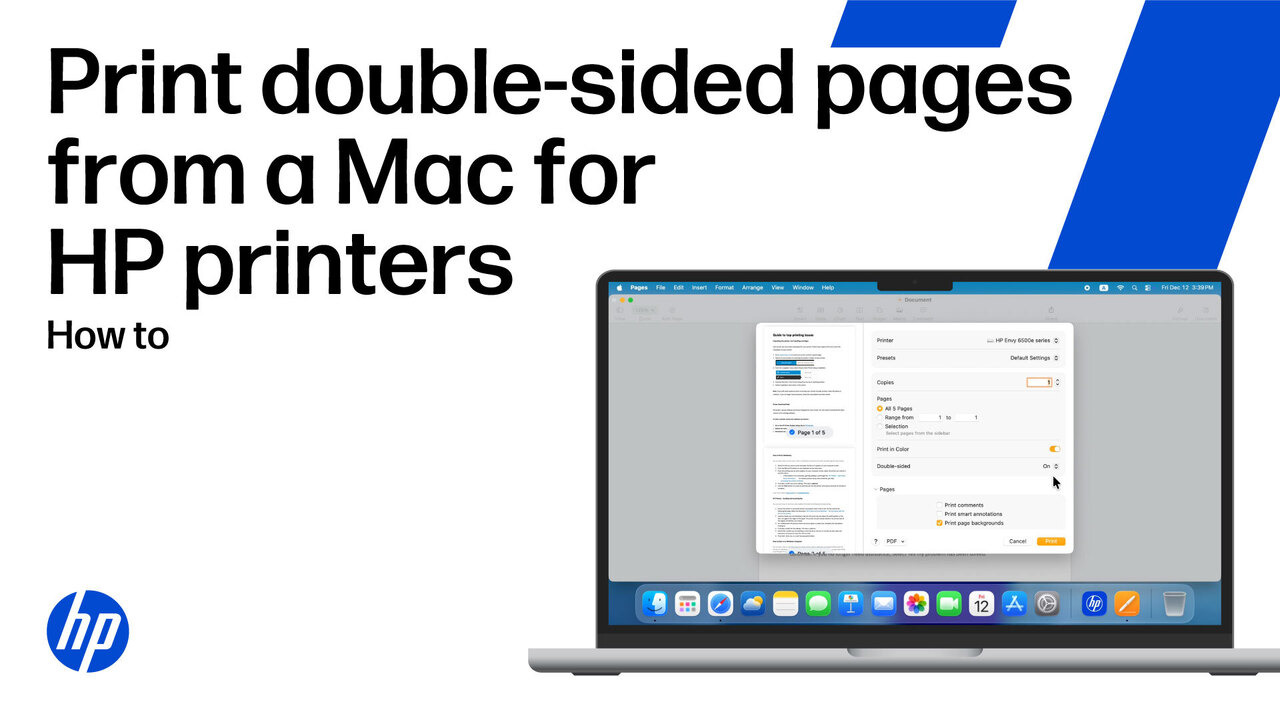 Print on both sides of the paper with an HP printer | HP® Support