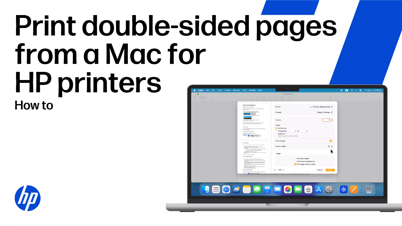 Print on both sides of the paper with an HP printer | HP® Support