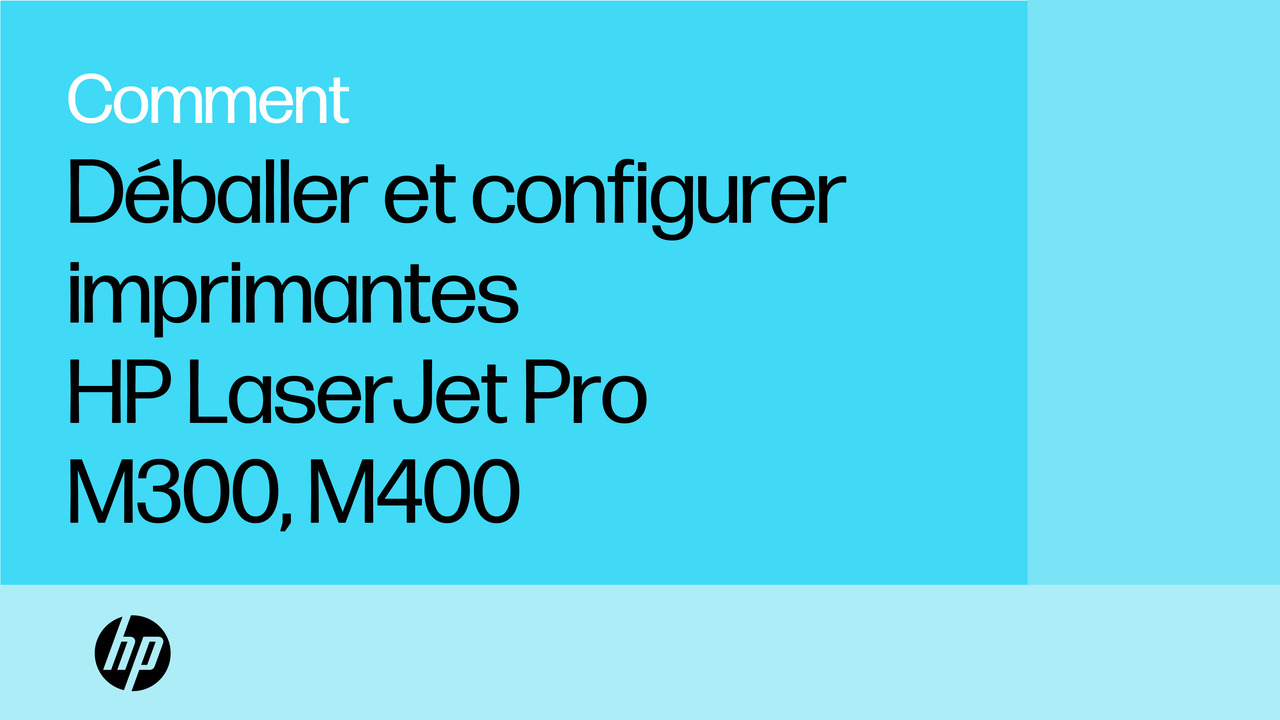 HP LaserJet Pro MFP M329, M428-M429 - Configuration de l'imprimante ...